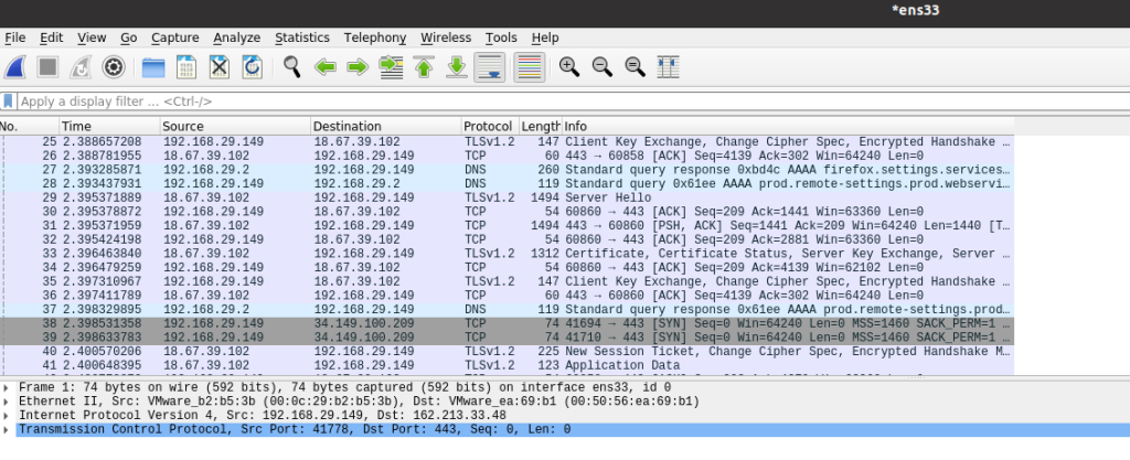 Decrypting Encrypted TLS Traffic Using Wireshark on Linux – Mohammed M ...